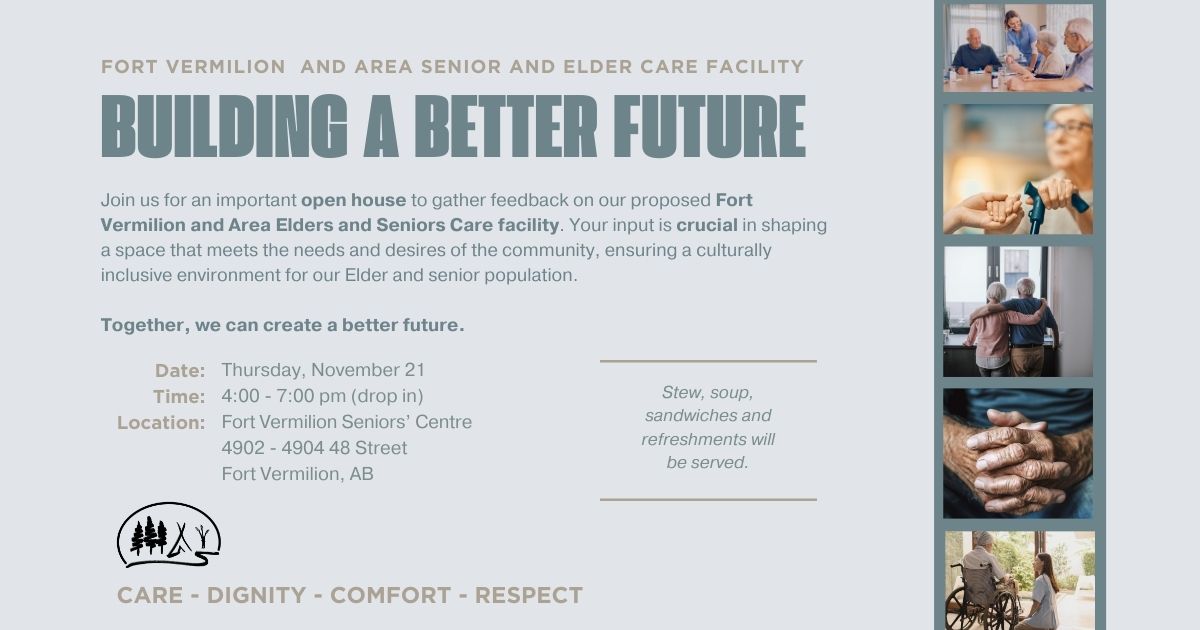 Open House Invitation - Care - Dignity - Comfort - Respect